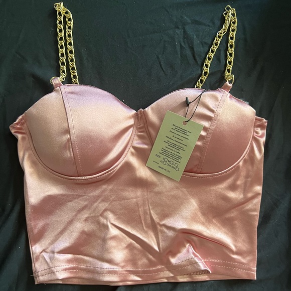 Tops | Silk Cropped Top | Poshmark